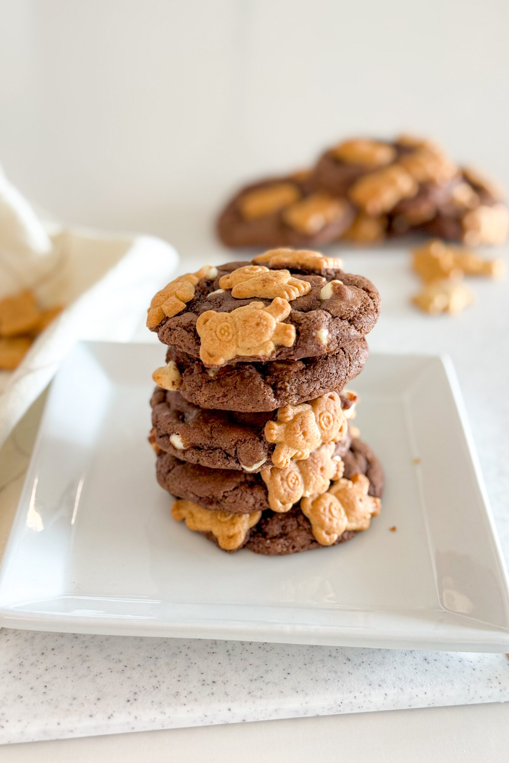 Teddy Chocolate Cookies - The Secret Crunch | Homemade Cookies & More