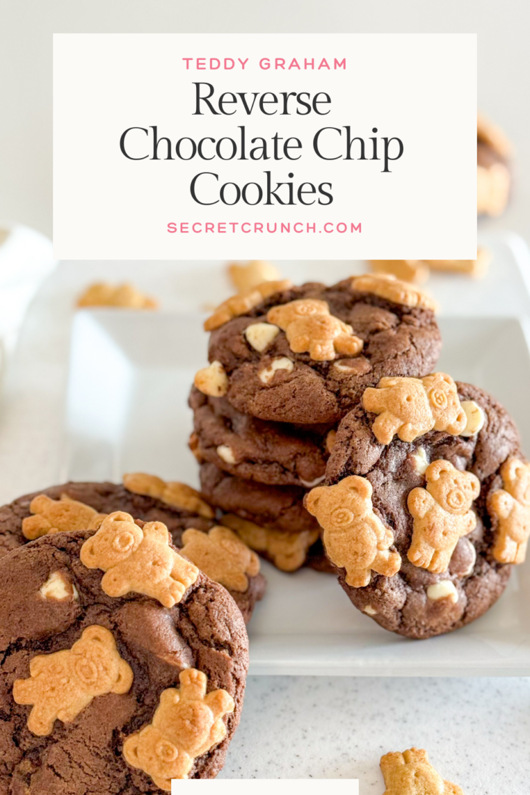Teddy Chocolate Cookies - The Secret Crunch | Homemade Cookies & More