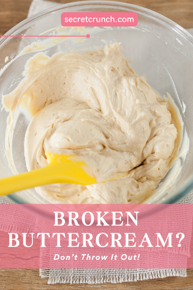How to Deal With Broken Buttercream - The Secret Crunch | Homemade ...