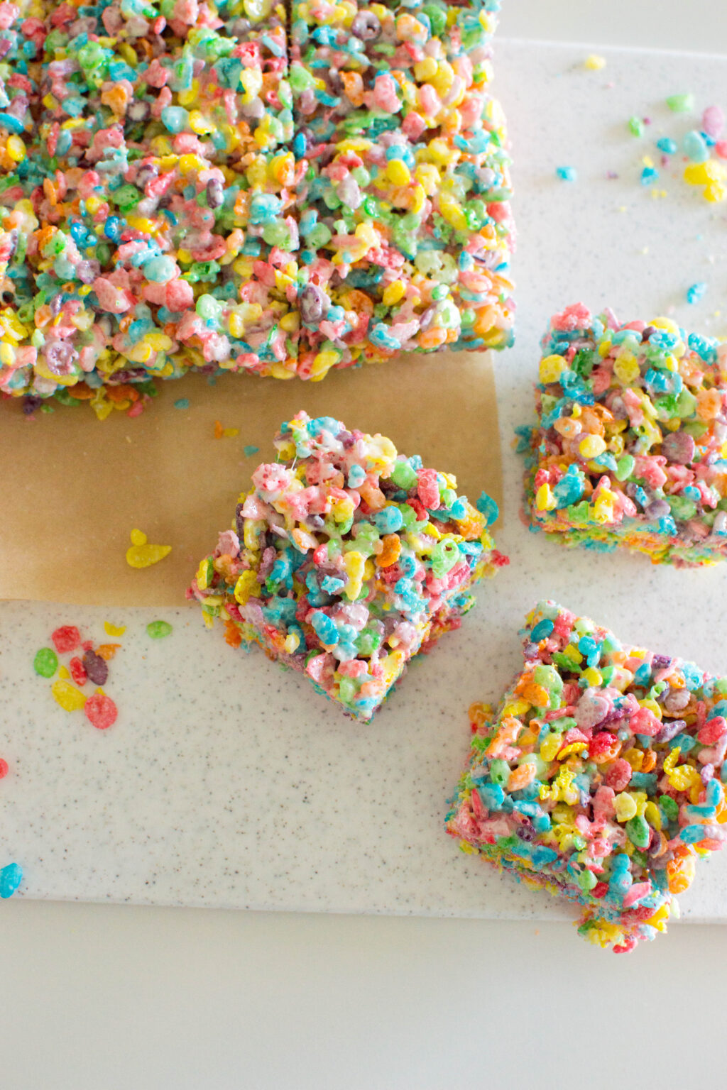 Fruity Pebbles Treats - The Secret Crunch | Homemade Cookies & More